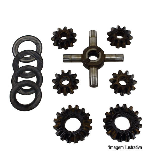 JOGO ENGRENAGENS DIFERENCIAL CAMINHÃO VOLVO - Dex Peças