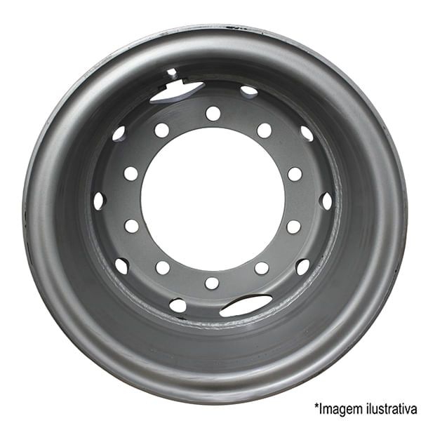 RODA DISCO 20X7,5 AÇO CAMINHÃO VOLVO VM - Dex Peças