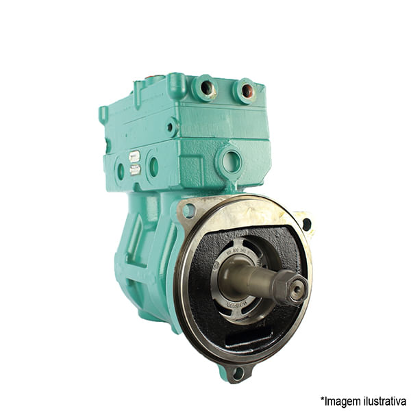 COMPRESSOR AR 85MM DUPLO CAMINHÃO VOLVO - Dex Peças