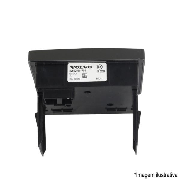 INTERRUPTOR COMANDO LANTERNAS INTERNAS CABINE CAMINHÃO VOLVO - Dex Peças