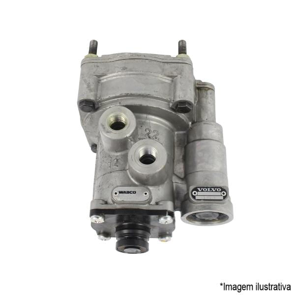 VALVULA DISTRIBUIDORA AR FREIO SEMIRREBOQUE CAMINHÃO VOLVO - Dex Peças