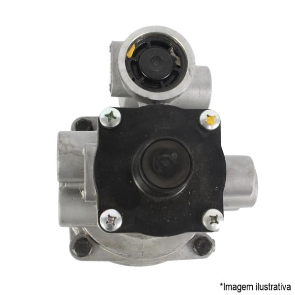 VALVULA DISTRIBUIDORA AR FREIO SEMIRREBOQUE CAMINHÃO VOLVO - Dex Peças
