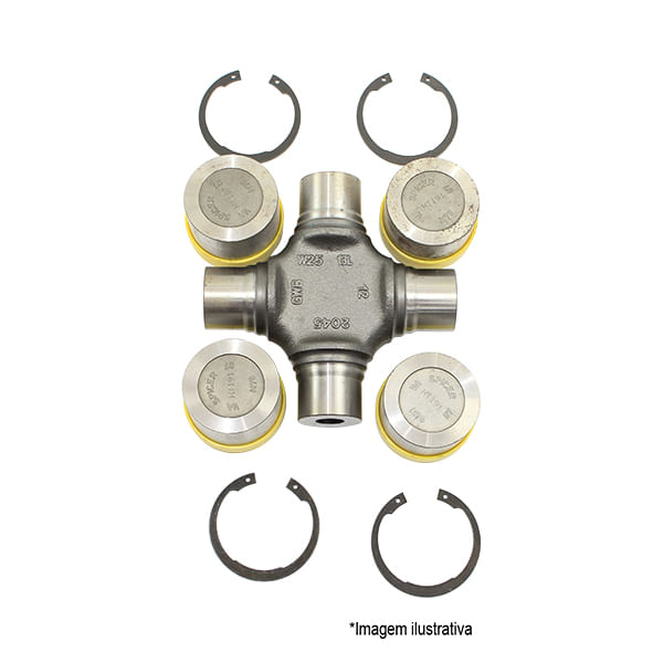 CRUZETA CARDAN C/ JOGO MONTAGEM CAMINHÃO/ÔNIBUS VOLVO - Dex Peças