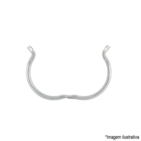 ABRAÇADEIRA 140MM ESCAPAMENTO CAMINHÃO/ÔNIBUS VOLVO - Dex Peças