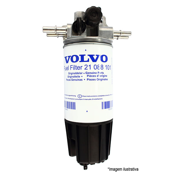 FILTRO SEPARADOR AGUA COMBUSTIVEL COMPLETO ÔNIBUS VOLVO - Dex Peças