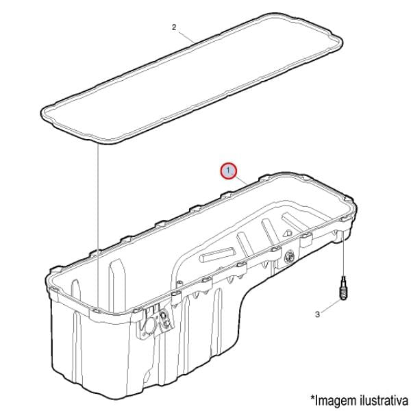 CARTER OLEO MOTOR CAMINHÃO VOLVO FM - Dex Peças