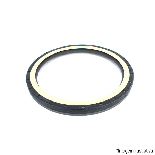 RETENTOR TRAS. VIRABREQUIM MOTOR CAMINHÃO/ÔNIBUS VOLVO - Dex Peças