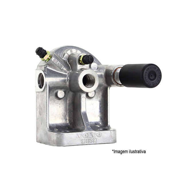 CABEÇOTE FILTRO COMBUSTIVEL ÔNIBUS VOLVO - Dex Peças