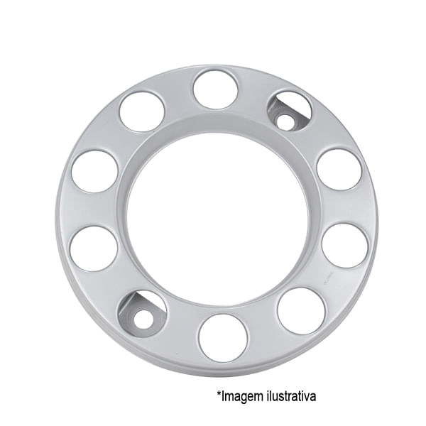 CALOTA 10 FUROS RODA 20/22' CAMINHÃO/ÔNIBUS VOLVO - Dex Peças