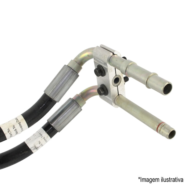 MANGUEIRA DUPLA CAIXA DIREÇÃO CAMINHÃO VOLVO - Dex Peças