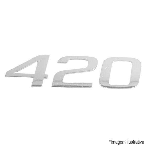 EMBLEMA 420 CAMINHÃO VOLVO FH - Dex Peças