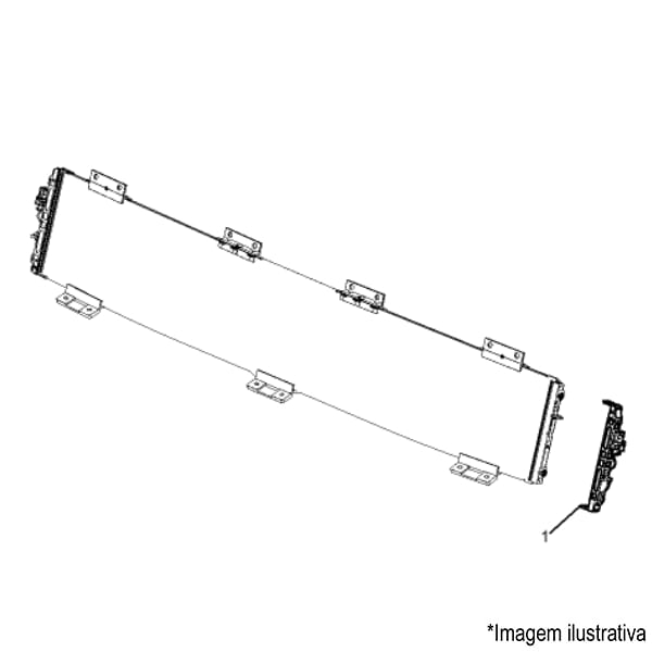 LETREIRO SUPERIOR CABINE CAMINHÃO VOLVO - Dex Peças