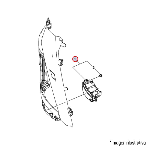 FAROL NEBLINA DIANT. LD CAMINHÃO VOLVO - Dex Peças