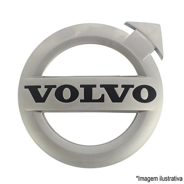 EMBLEMA VOLVO CAPÔ CAMINHÃO VOLVO FH - Dex Peças