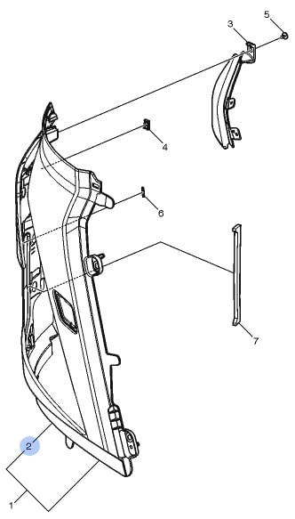 PAINEL DO FAROL LADO DIREITO CAMINHÃO VOLVO FH4 - Dex Peças