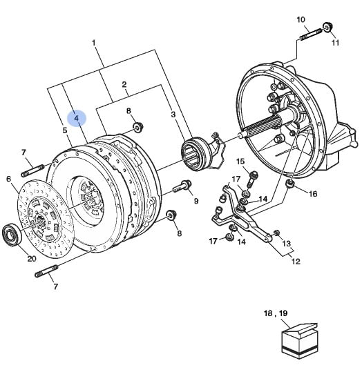DISCO DA EMBRAGEM CAMINHÃO VOLVO - Dex Peças
