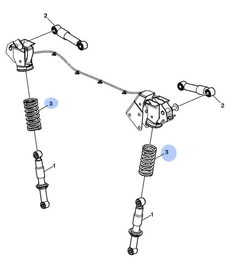 MOLA DE COMPRESSÃO CAMINHÃO VOLVO - Dex Peças