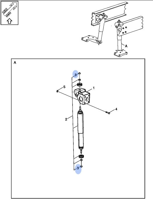 TAMPA DOS AMORTECEDORES CAMINHÃO VOLVO - Dex Peças