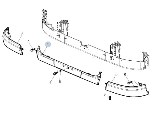 PARA-CHOQUE CAMINHÃO VOLVO - Dex Peças