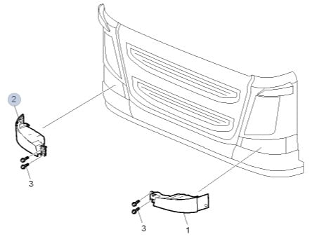 LÂMPADA CAMINHÃO VOLVO - Dex Peças