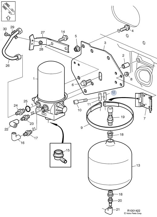 PONTA CAMINHÃO/ÔNIBUS VOLVO - Dex Peças