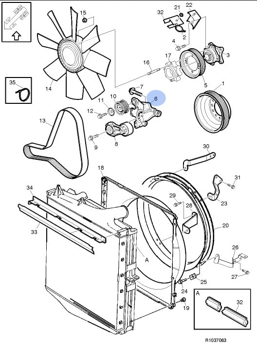 SUPORTE CAMINHÃO VOLVO - Dex Peças