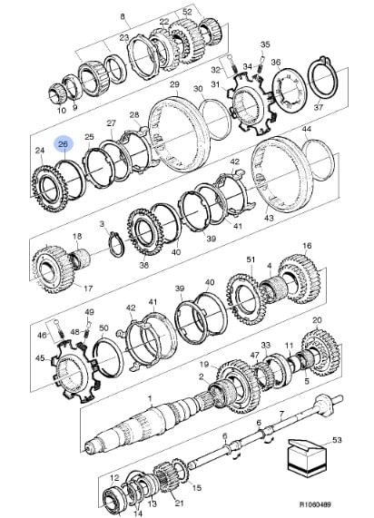 CONE SINCRONIZADOR CAMINHÃO VOLVO - Dex Peças