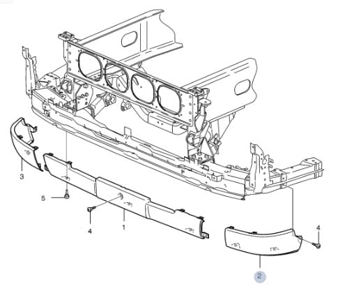 PARA-CHOQUE CAMINHÃO VOLVO - Dex Peças