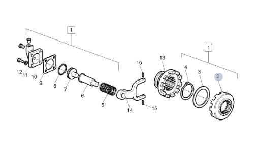 GARRA CAMINHÃO/ÔNIBUS VOLVO - Dex Peças