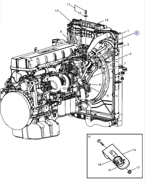 MANGUEIRA CAMINHÃO VOLVO - Dex Peças